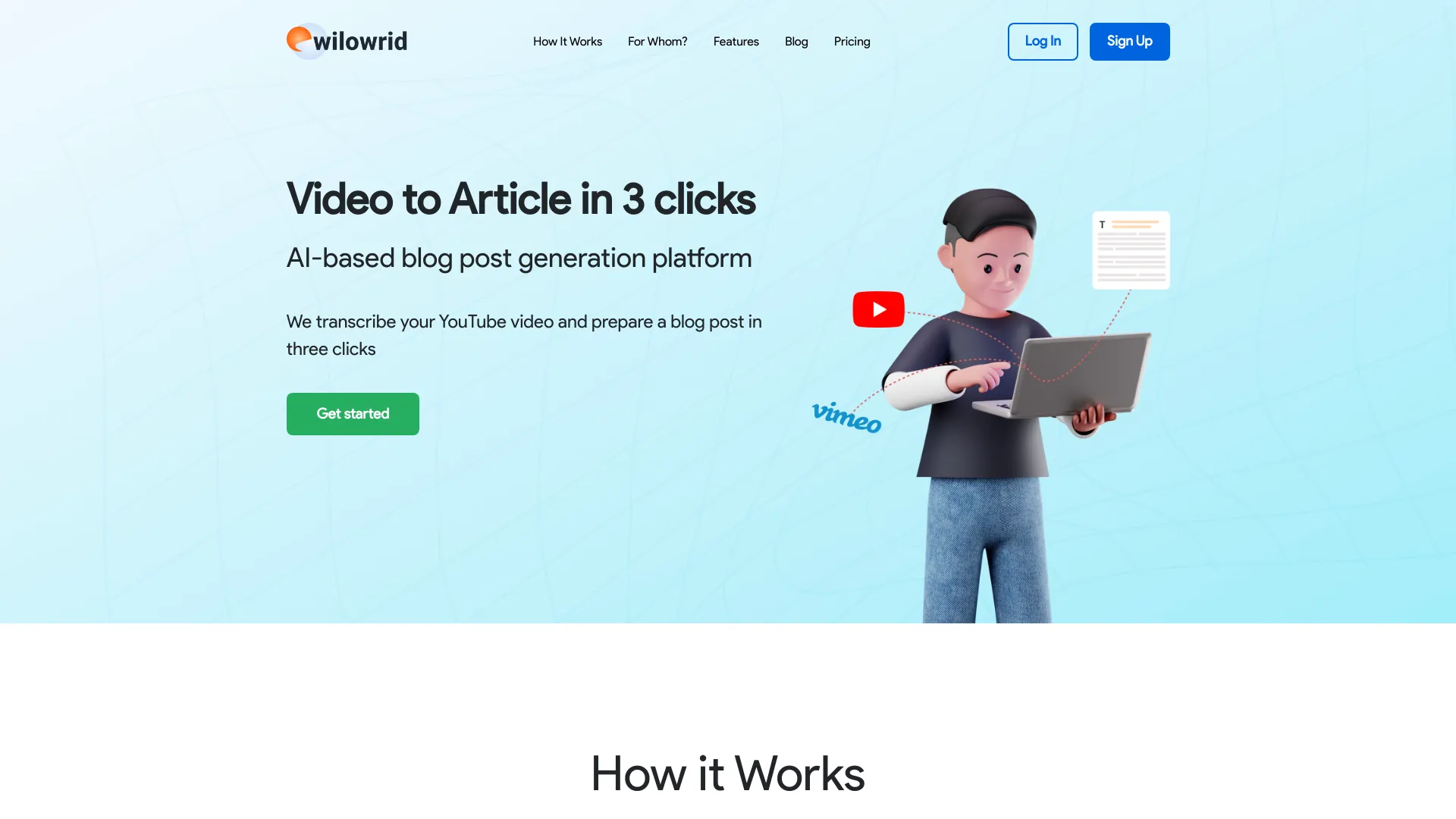 معرفی هوش مصنوعی wilowrid.com| ویژگی‌ها + نحوه استفاده