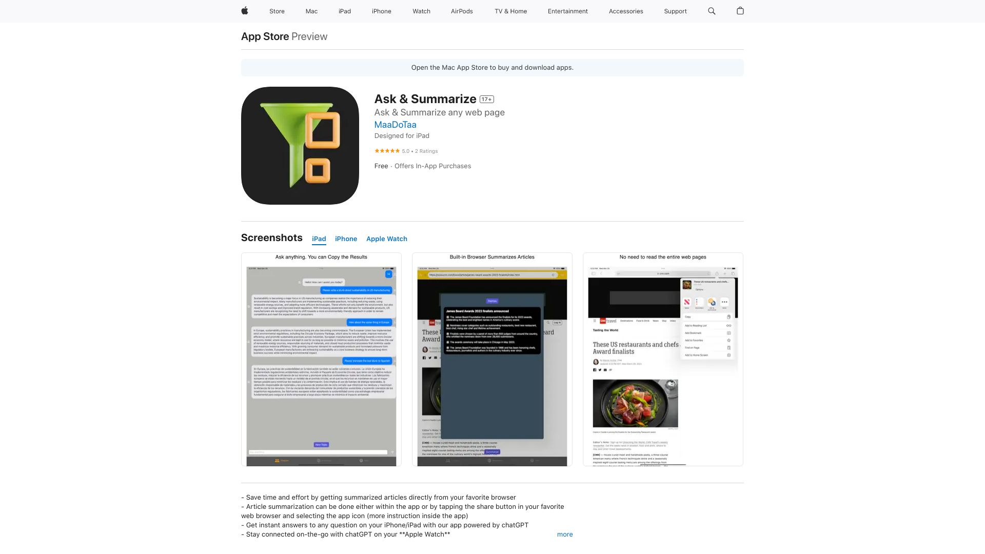 معرفی هوش مصنوعی Ask & Summarize| ویژگی‌ها + نحوه استفاده